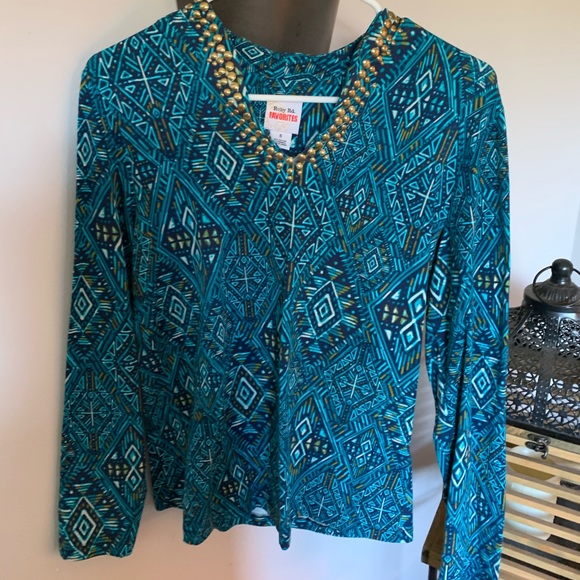 Ruby Rd. | Tops | Ruby Red Colorful Blouse | Poshmark